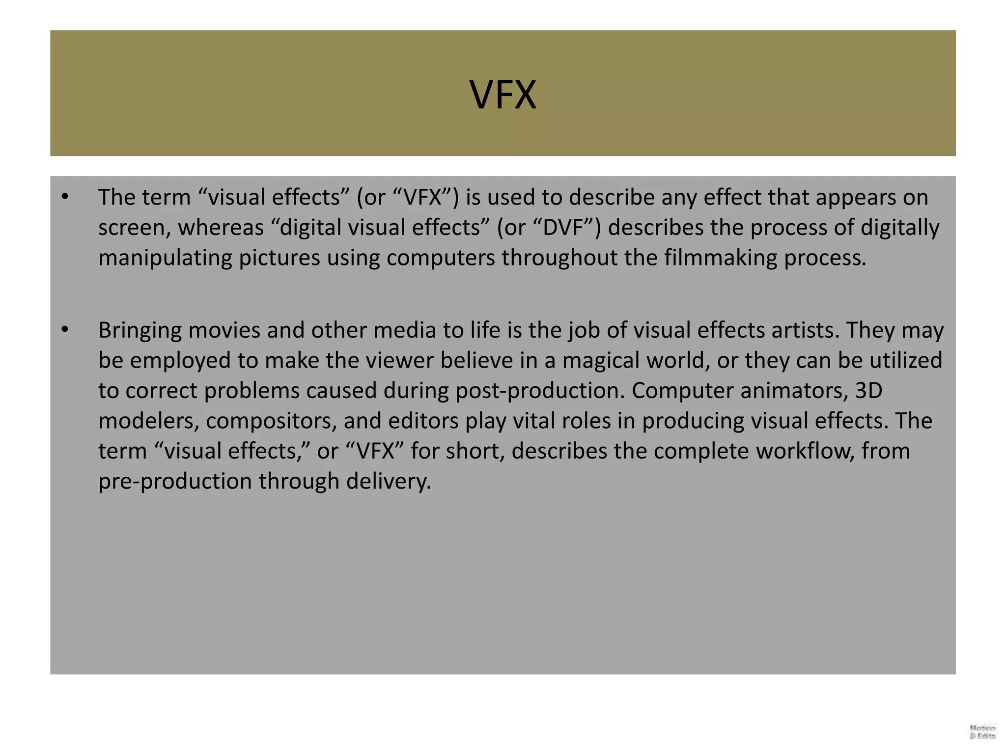 How Visual Effects Work In Film.pptx