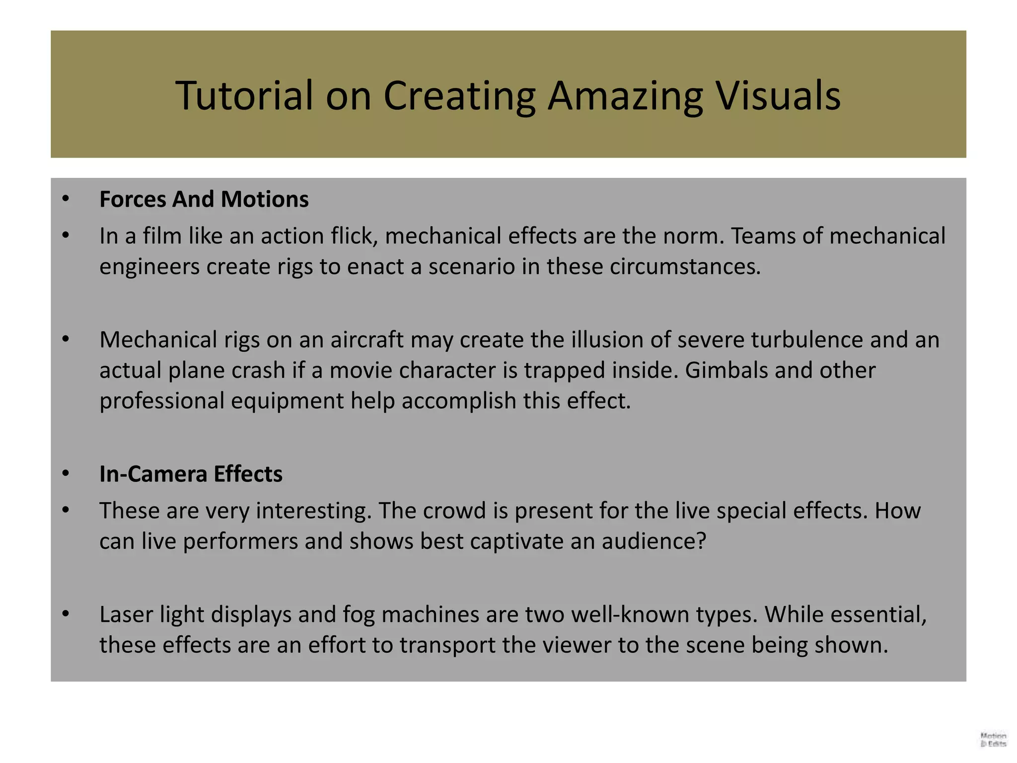 How Visual Effects Work In Film.pptx