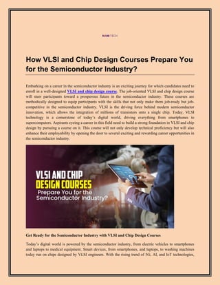 How VLSI and Chip Design Courses Prepare You for the Semiconductor ...