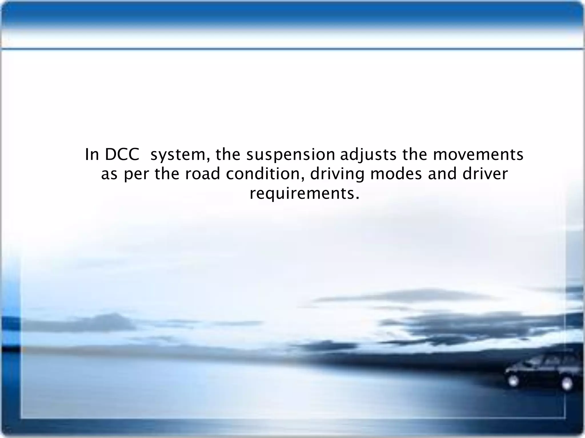How Volkswagen Dynamic Chassis Control Works | PDF