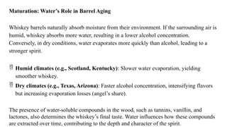 The Essential Role of Water in Whiskey Production | PPTX