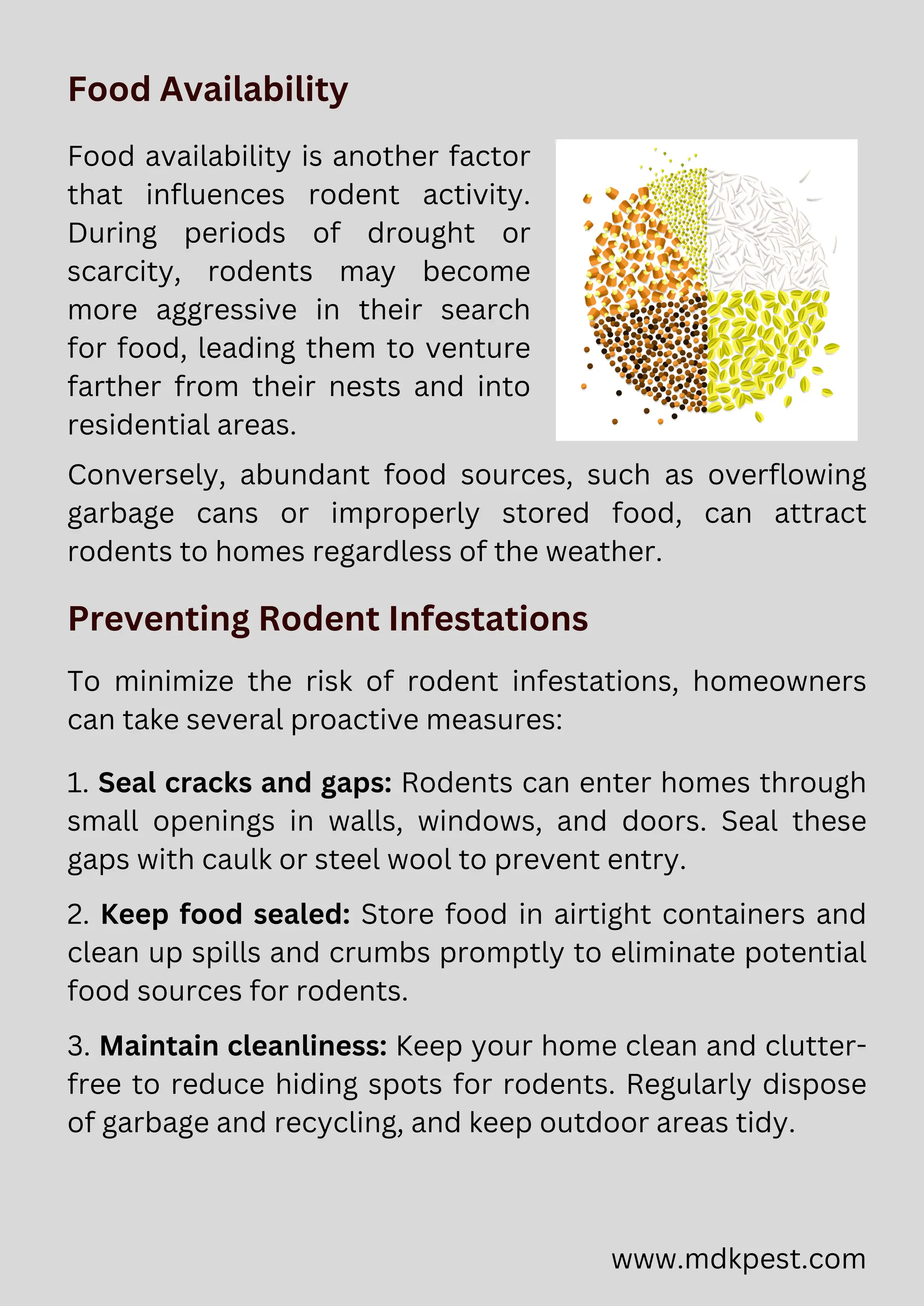 How Weather Conditions Affect Rodent Activity in Your Home? | PDF
