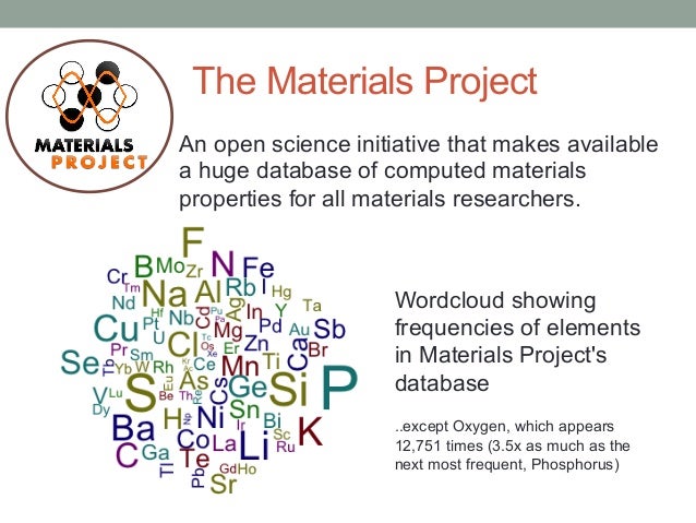 How Web APIs and Data Centric Tools Power the Materials Project (PyDa…
