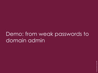 How we got domain admin | PPT