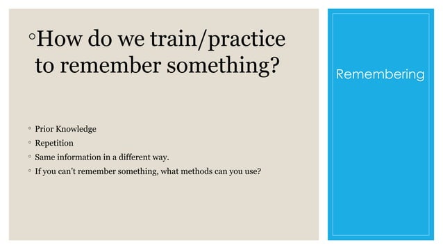 How We Learn- Bloom's Taxonomy Understanding vs. Remembering.pptx