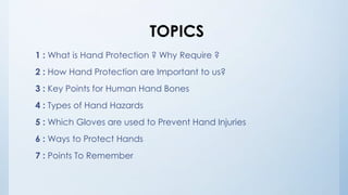 How We Protect Our Hand From Hazards in Our Daily Life | PPTX | First ...