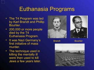 How were the mentally and physically ill treated | PPT