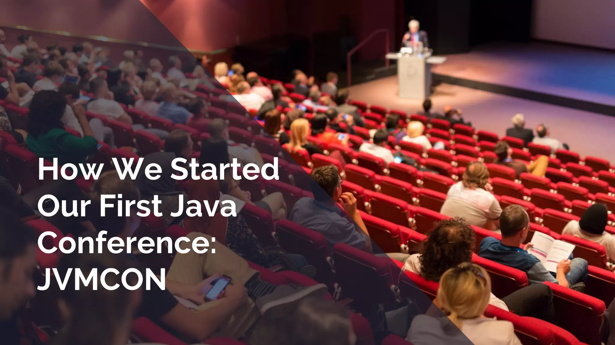 How we started our first java conference JVMCON | PPT