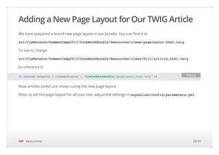How we Started with eZ publish 5 a Real Use Case | PPT