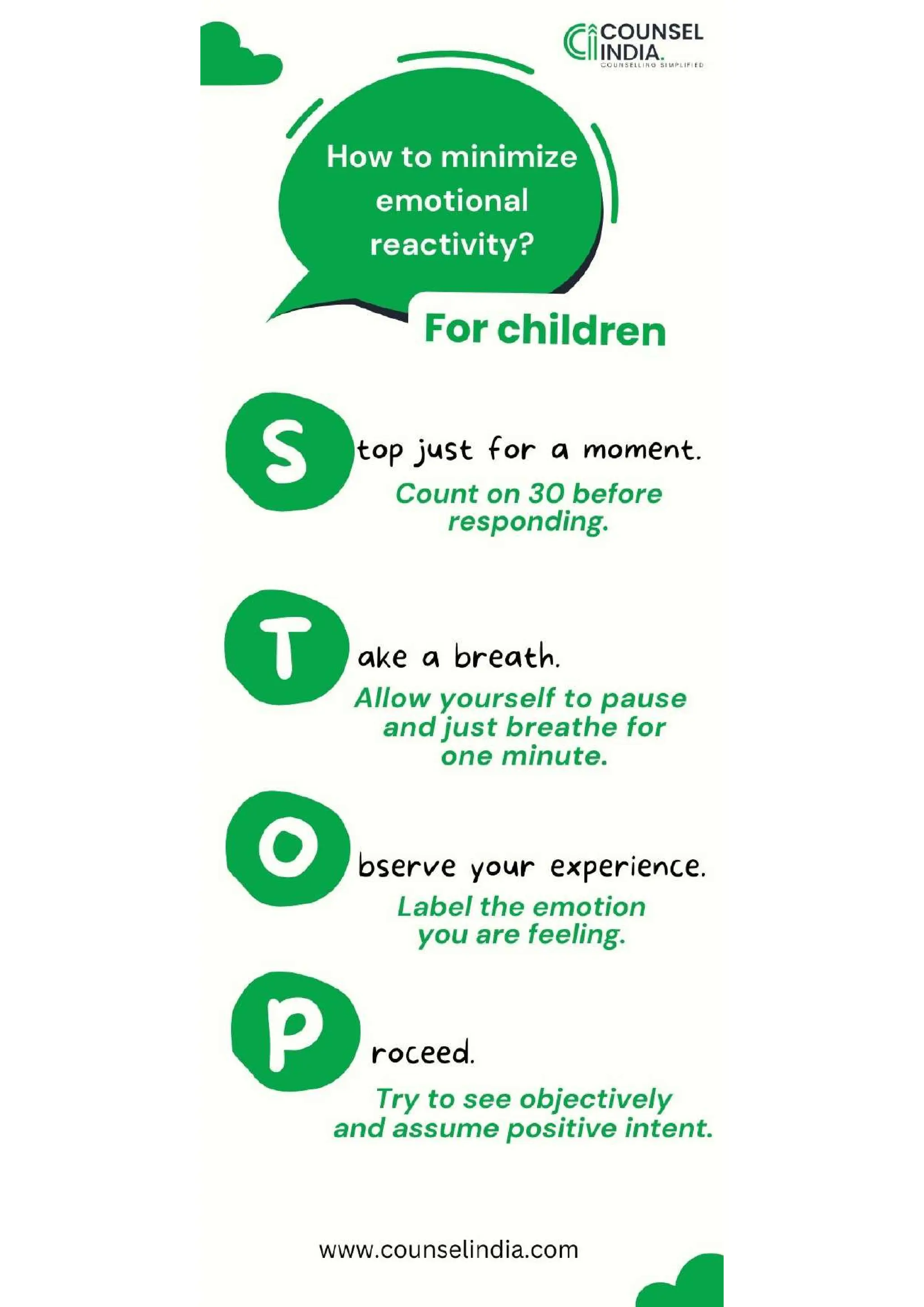 How to minimize emotional reactivity? | PDF