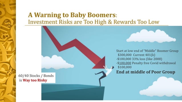 How will 78 million baby boomers afford retirement | PPT
