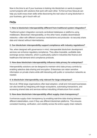 How Will Blockchain Interoperability Impact Enterprise Adoption in 2025.pdf
