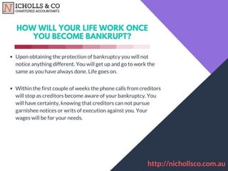 What happens when you declare bankruptcy? | PPT