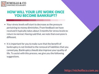 What happens when you declare bankruptcy? | PPT