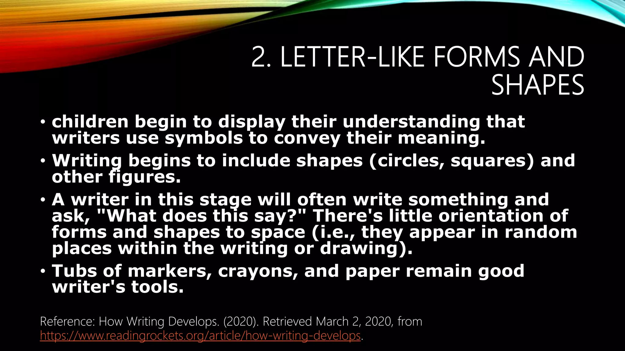 HOW WRITING DEVELOPS | PPTX