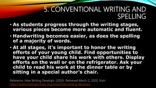 HOW WRITING DEVELOPS | PPTX