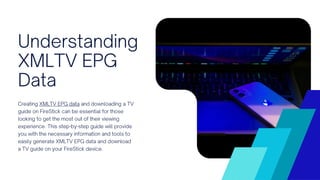 How XML Schedule EPG Enhances Viewer Experience in the Digital Age.pdf ...