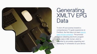 How XML Schedule EPG Enhances Viewer Experience in the Digital Age.pdf ...
