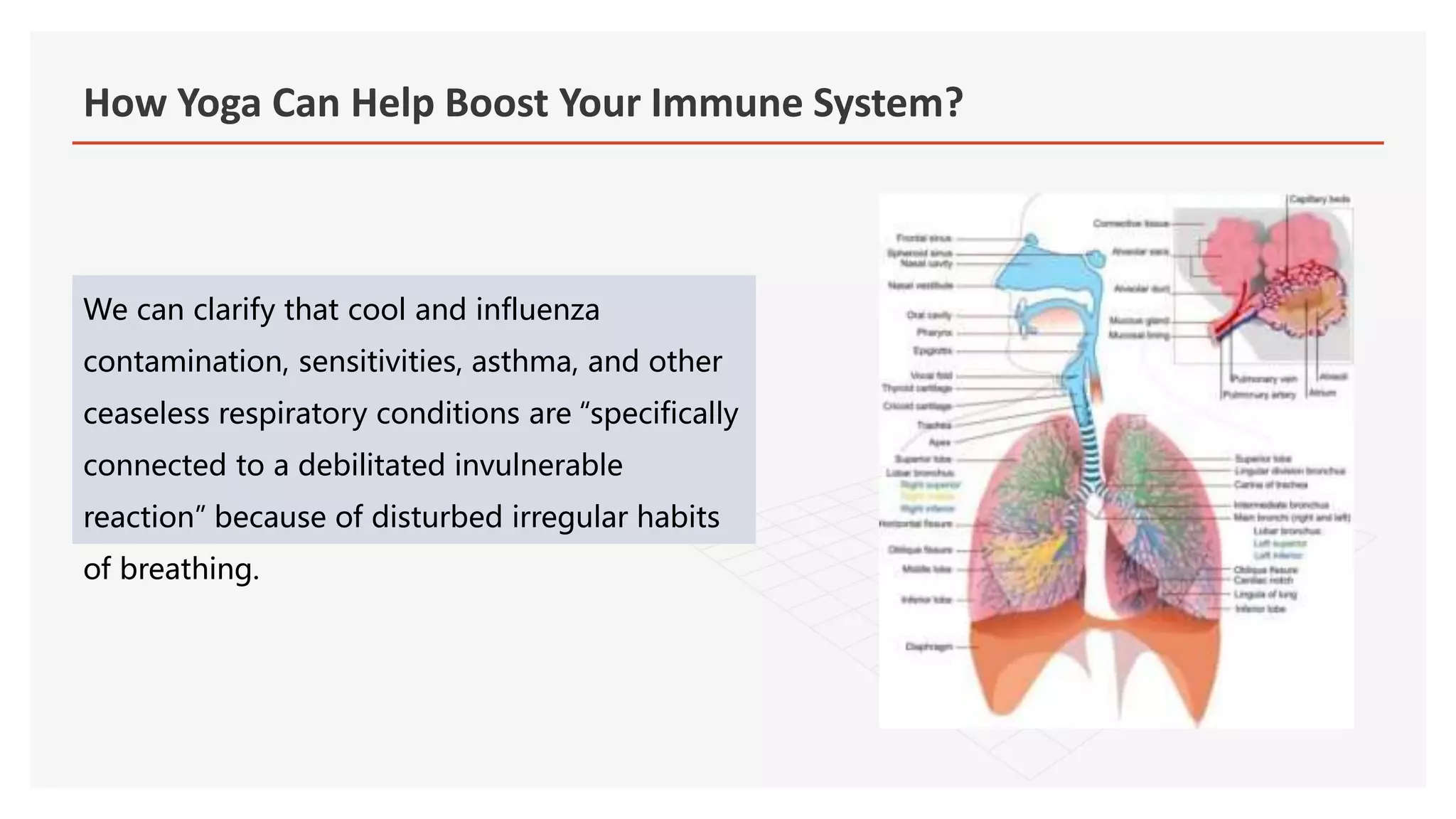 How Yoga Can Help Boost Your Immune System | PPTX