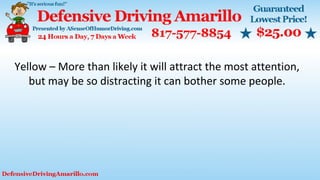 How your car color affects you | PPT