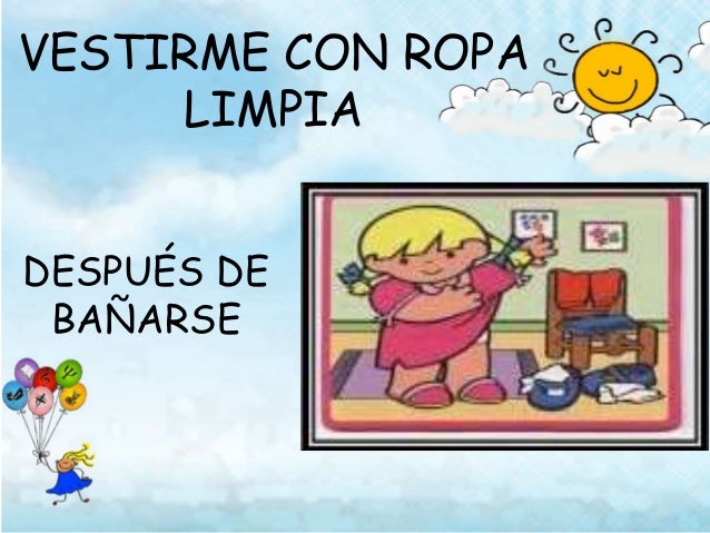 Hoy aprendo a cuidar mi higiene personal