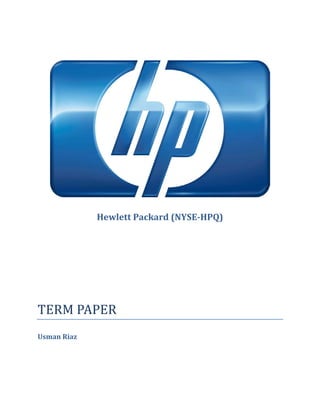 Hewlett Packard - Fundamental Research Report | PDF