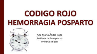 Código Rojo | PPTX