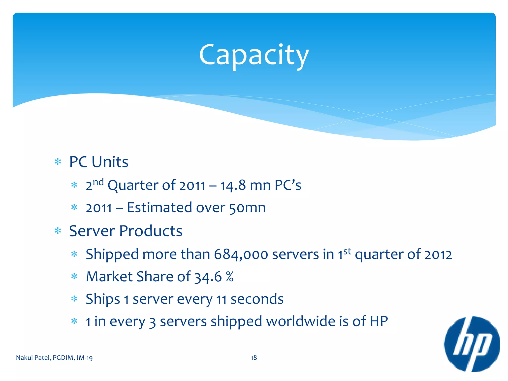 HP - Company Overview | PDF