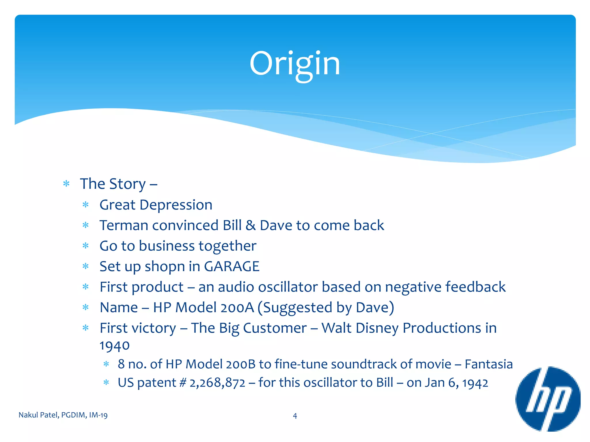 HP - Company Overview | PDF