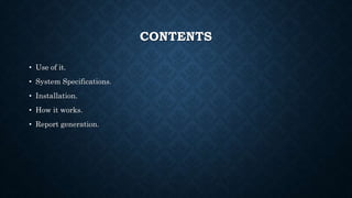 Hp fortify source code analyzer(sca) | PPTX