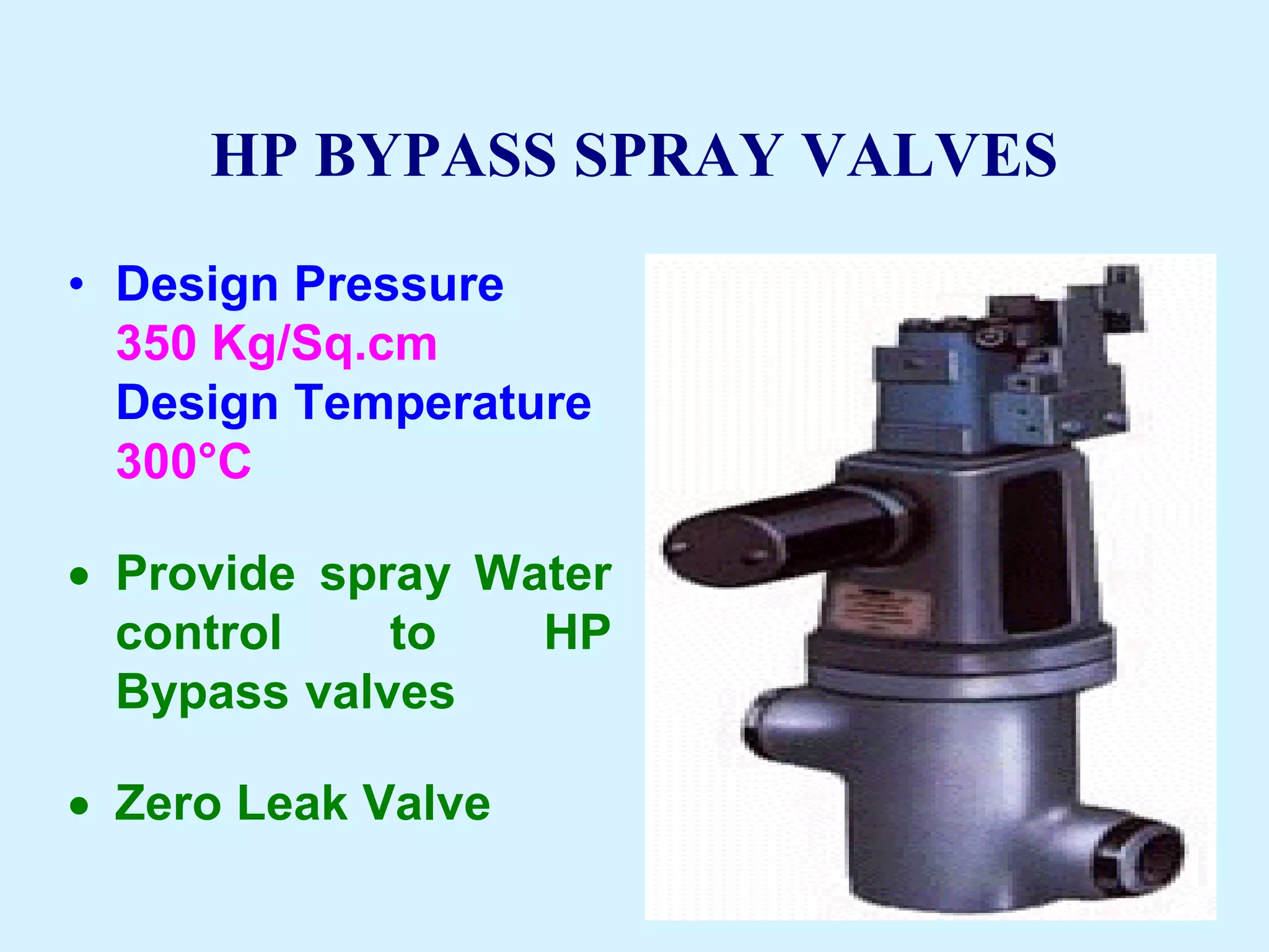 Hp/ lp bypass system for steam turbines | PDF