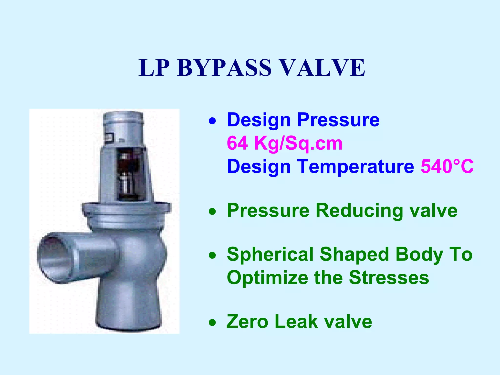 Hp/ lp bypass system for steam turbines | PDF