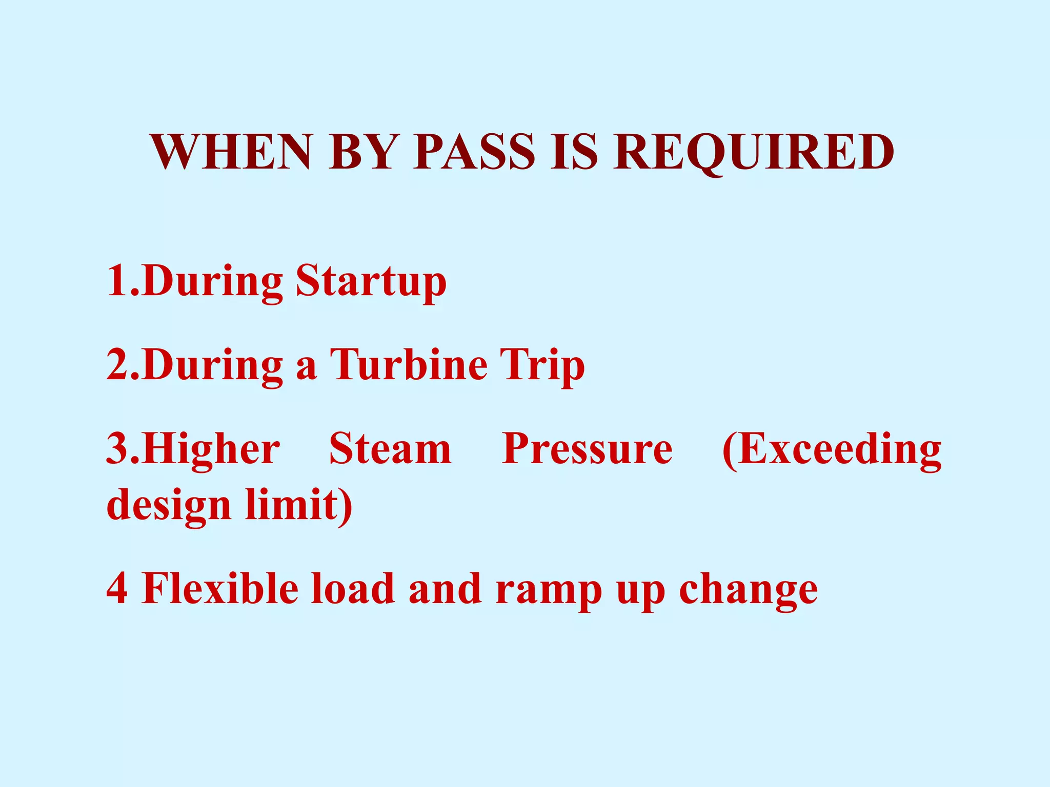 Hp/ lp bypass system for steam turbines | PDF
