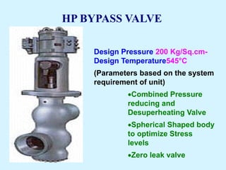 Hp/ lp bypass system for steam turbines | PDF
