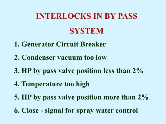 Hp/ lp bypass system for steam turbines | PDF