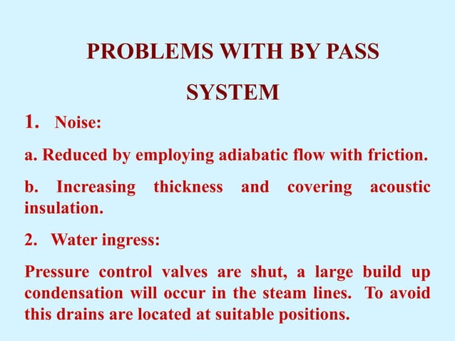 Hp/ lp bypass system for steam turbines | PDF
