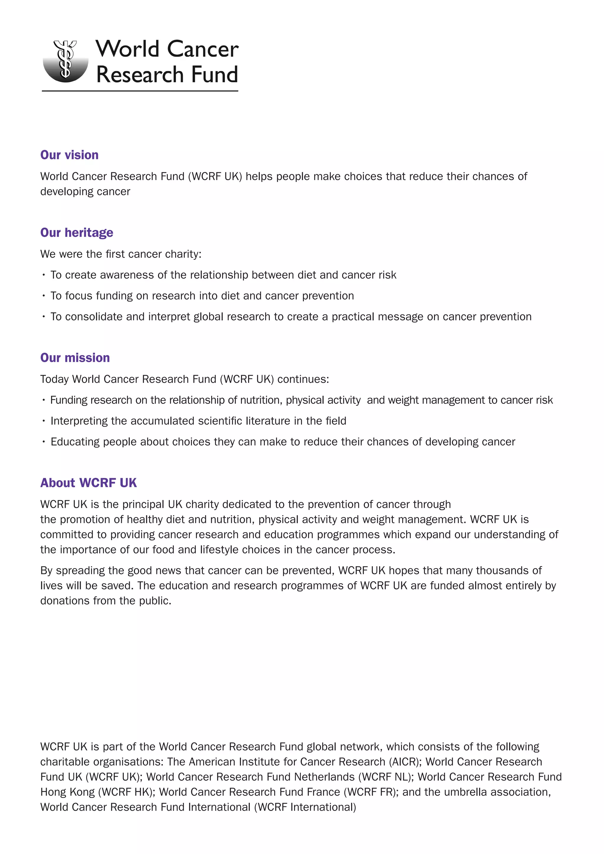 How to reduce your cancer risk - presentation script | PDF