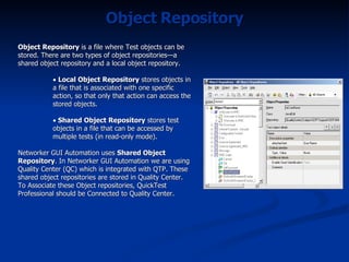 Hp Quick Test Professional | PPT