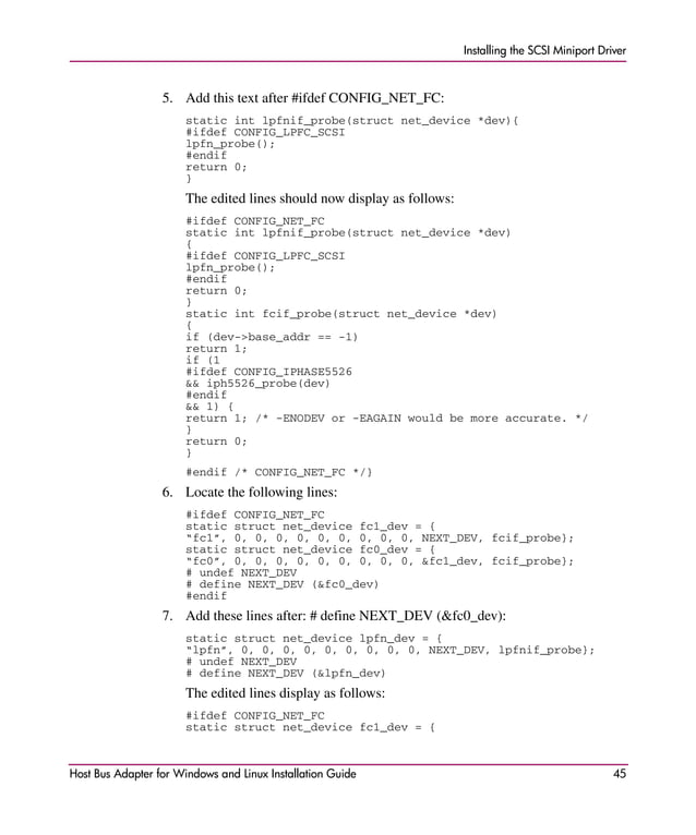 hp StorageWorks host bus adapter for Windows and Linux ... | PDF