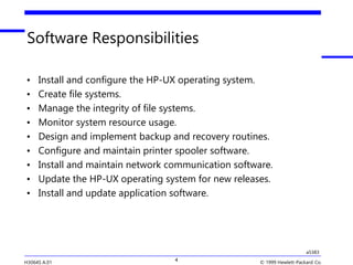 HP-UX System and Network Administration.PPT