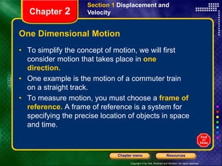 ch 2 Holt physics for scientist and agriculture | PPT