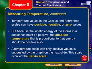 temperature to the kinetic energy of atoms and molecules.ppt