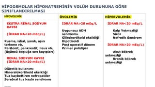ELEKTROLİT BOZUKLUKLARI SODYUM- HİPERNATREMİ HİPONATREMİ | PPTX