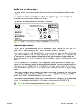 Hp%201020%20 manual%20de%20servicio | PDF