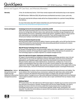 Hp 3 par storeserv 7000 storage | PDF