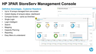 HP 3PAR SSMC 2.1 | PDF
