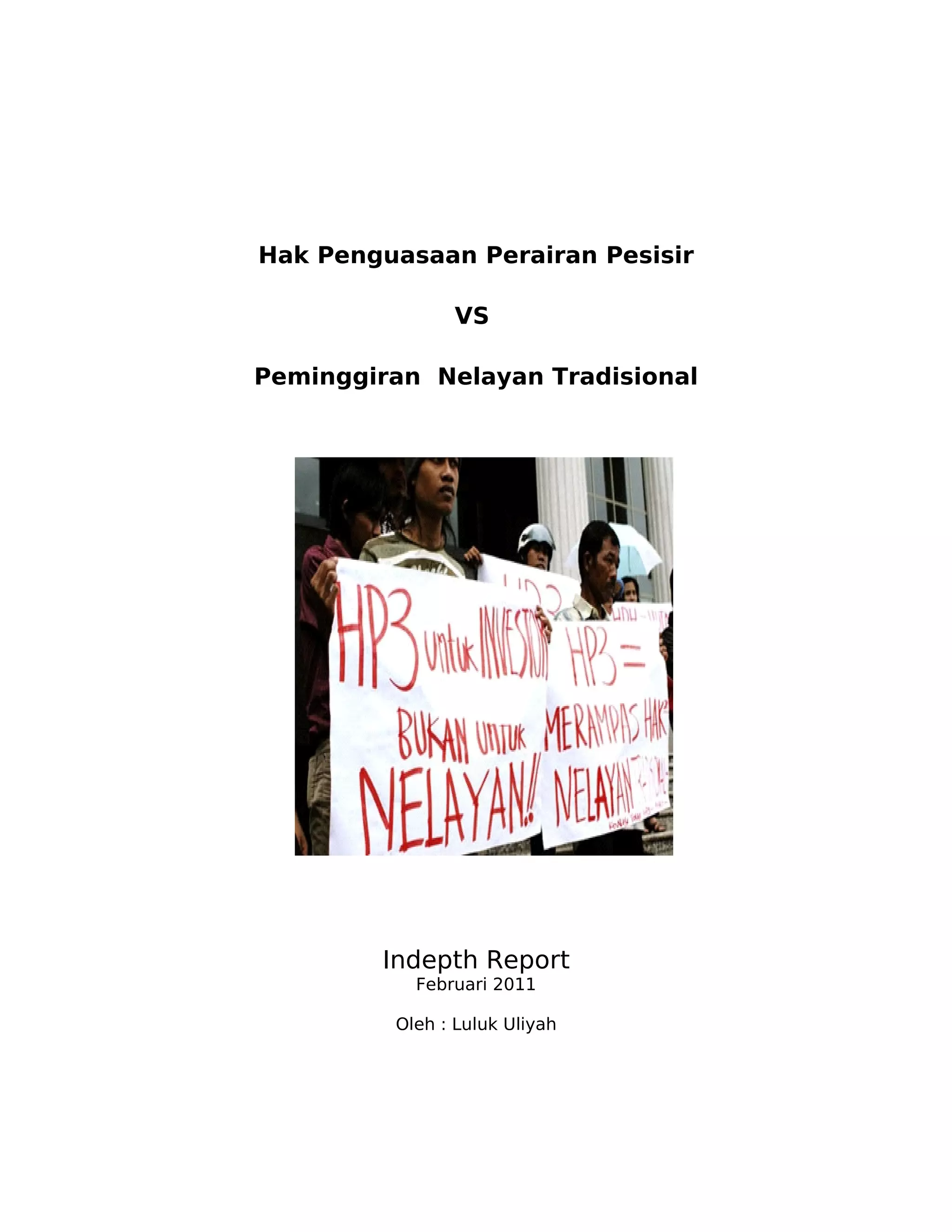 Hp3 vs nelayan tradisional | PDF