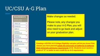 Course planner student guide | PPT