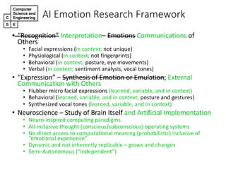 Hpai class 25 - emotions in ai and self -051820 | PPT