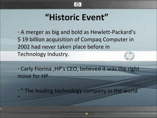 BA401 Pui and friends : Hp And Compaq Combined | PPT
